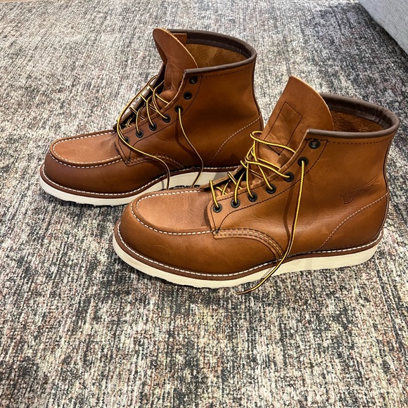 Red Wing Shoes | Shoes | Mens Red Wing Heritage Classic Moc 6inch Work Boots | Poshmark
